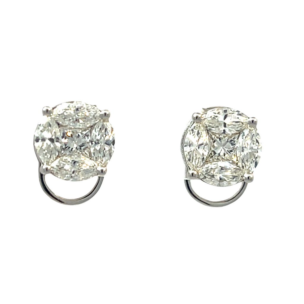 Multi Diamond Studs – Daniela Califa