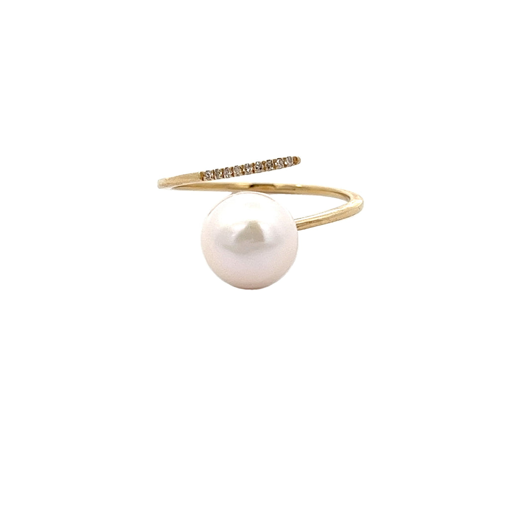 Pearl & Diamond Ring – Daniela Califa