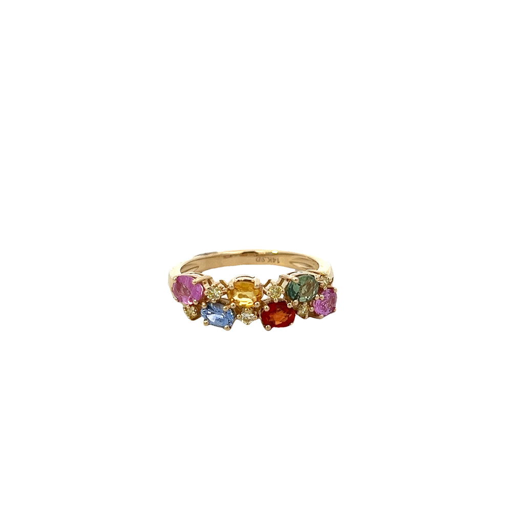 Rainbow Sapphire Ring – Daniela Califa