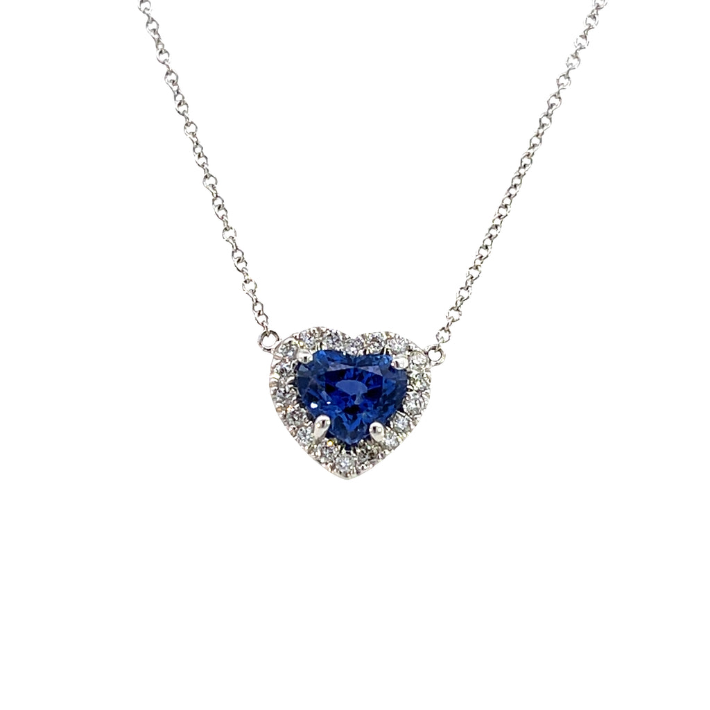 Heart Sapphire On Chain – Daniela Califa