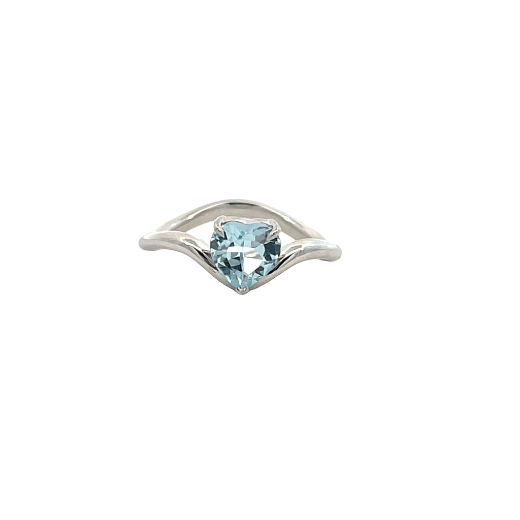 Aquamarine Pinky Ring – Daniela Califa