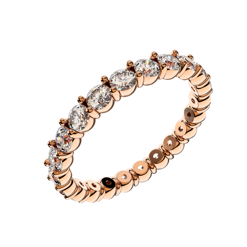 2.5mm Diamond Eternity Ring – Daniela Califa