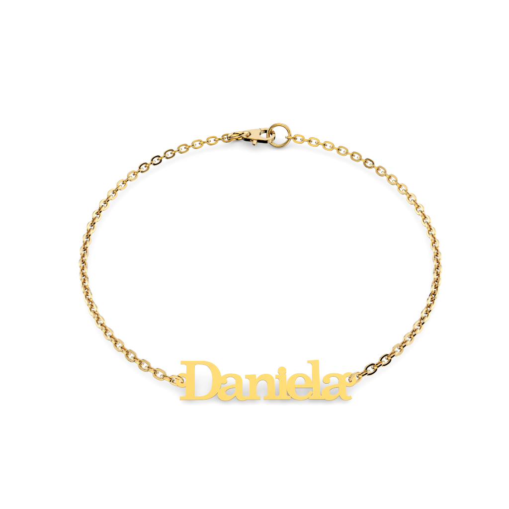 Laser Name Bracelet Century – Daniela Califa