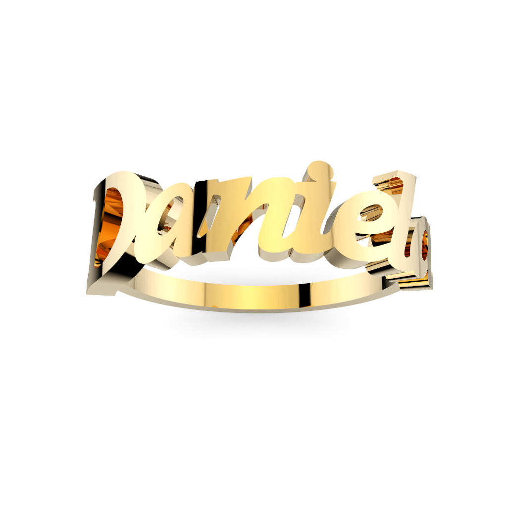 Name Ring Plain Times New Roman – Daniela Califa