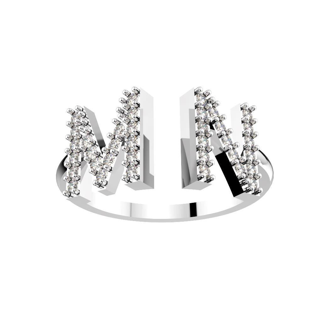 Double Letter Ring – Daniela Califa