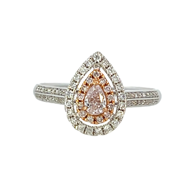 Pear Pink Diamond Ring – Daniela Califa