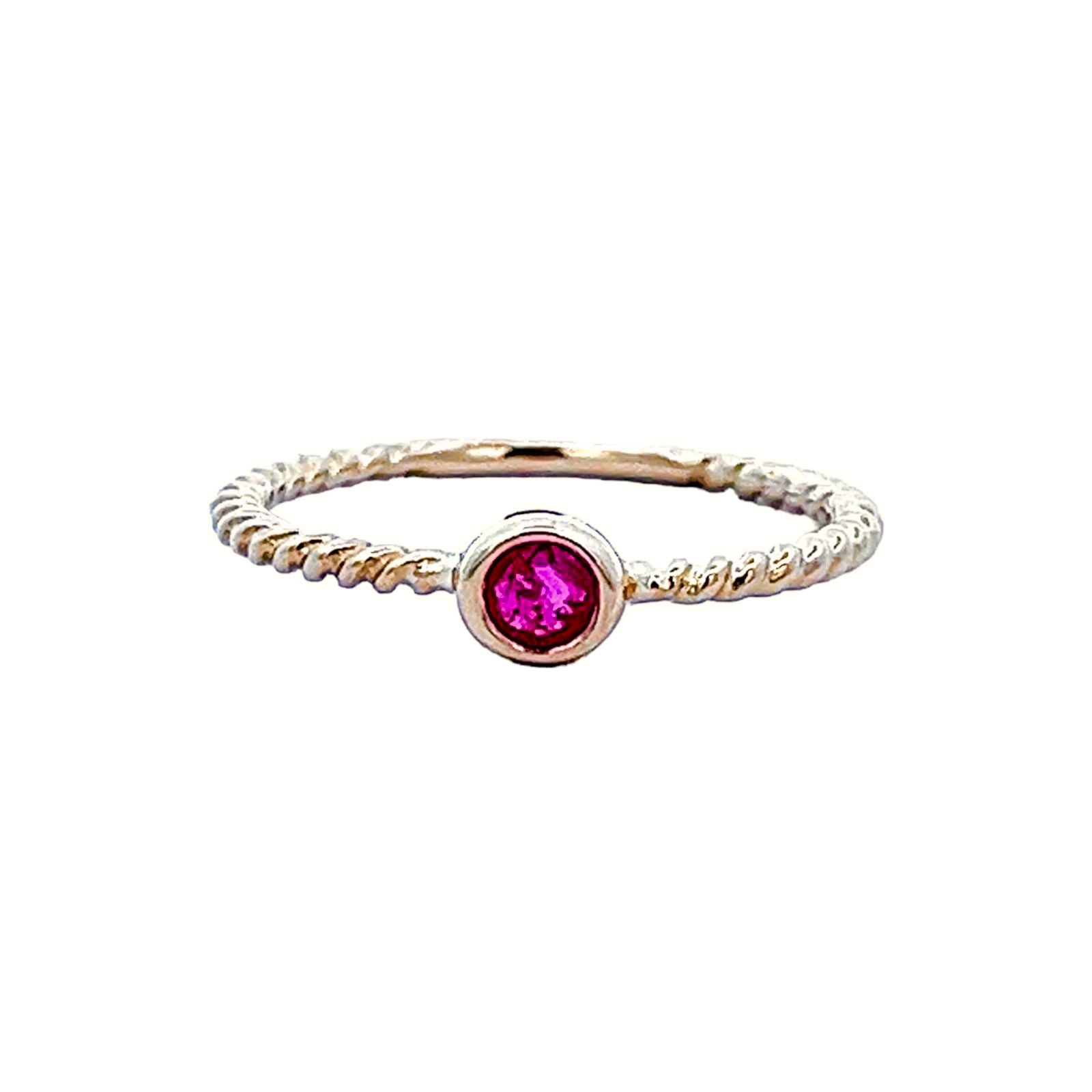 Birthstone Twist Ring – Daniela Califa