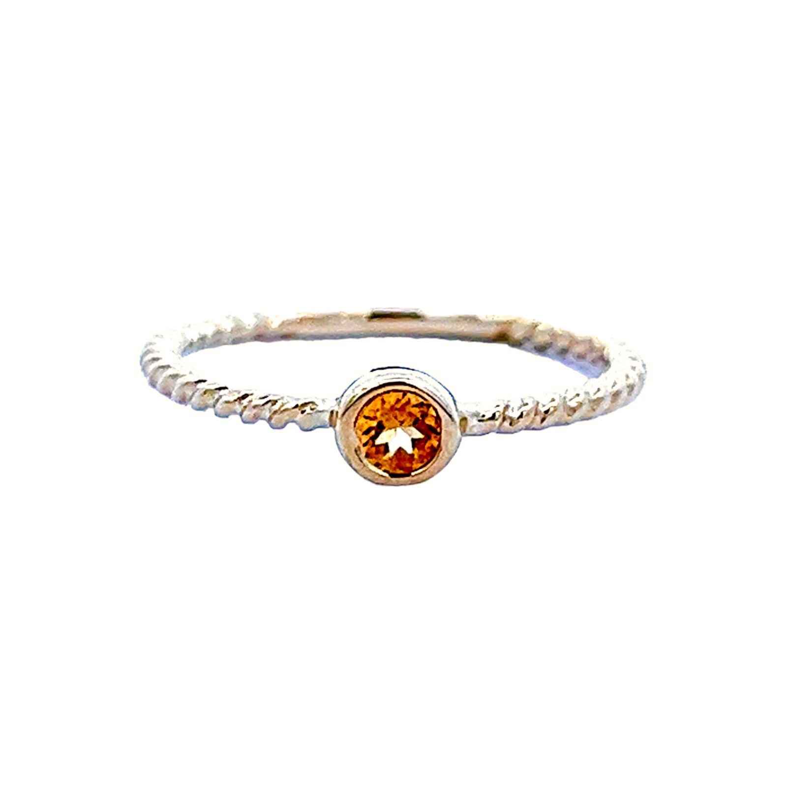 Birthstone Twist Ring – Daniela Califa