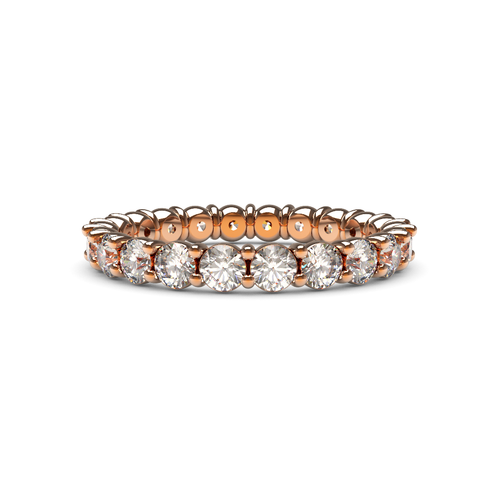 2.5mm Diamond Eternity Ring – Daniela Califa