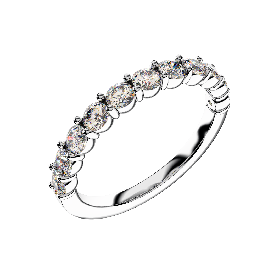 2.5mm Diamond Eternity Ring – Daniela Califa