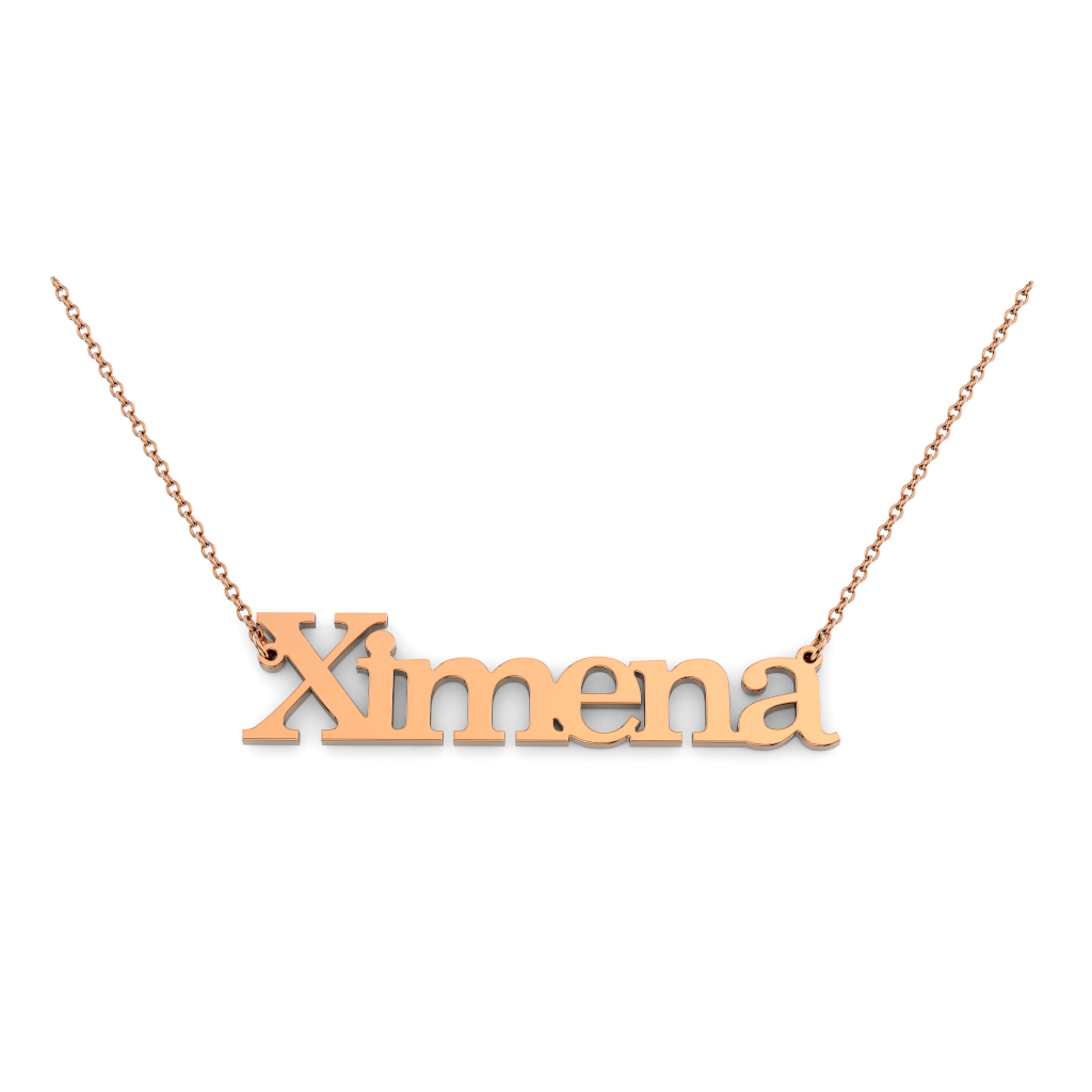 Name Necklace (Century) – Daniela Califa