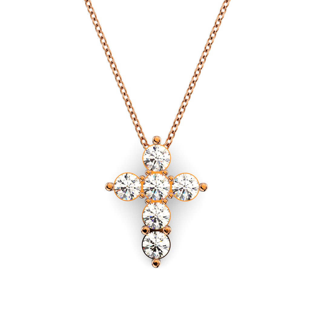 Mini Diamond Cross – Daniela Califa