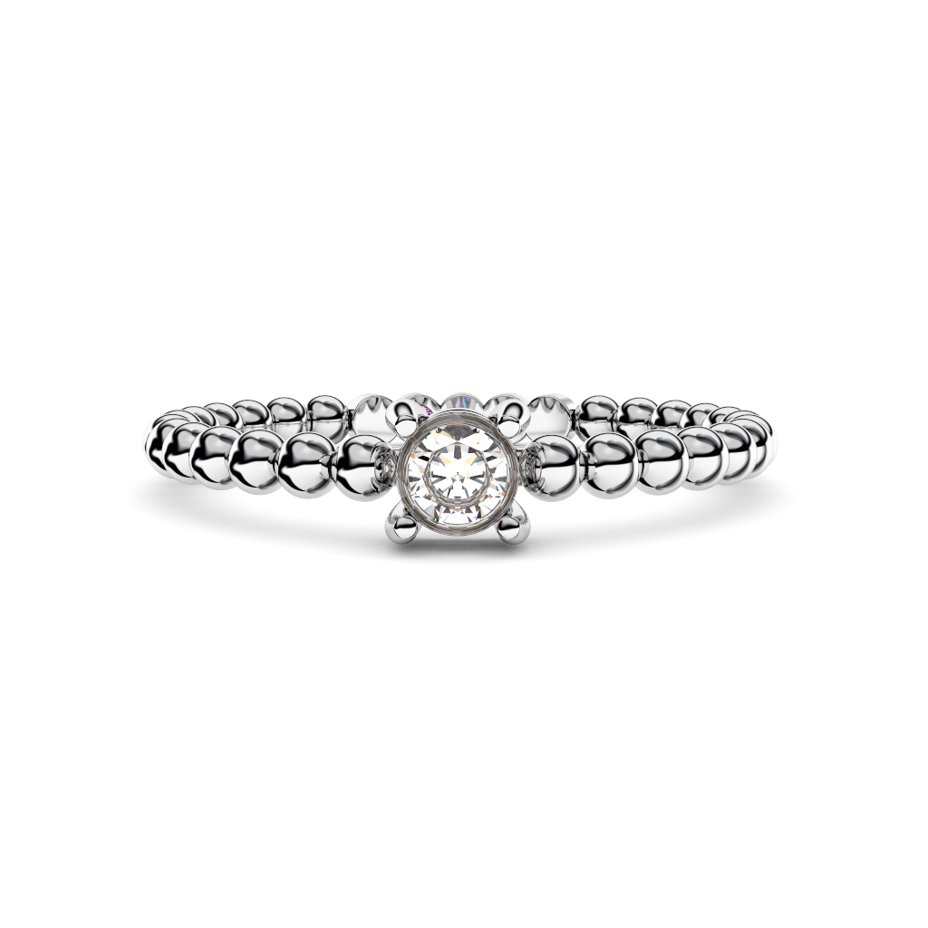 Sphere with Diamond Ring – Daniela Califa