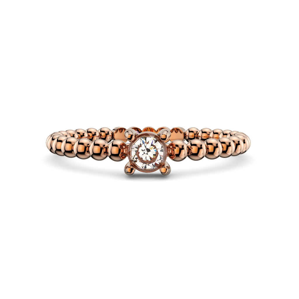 Sphere with Diamond Ring – Daniela Califa