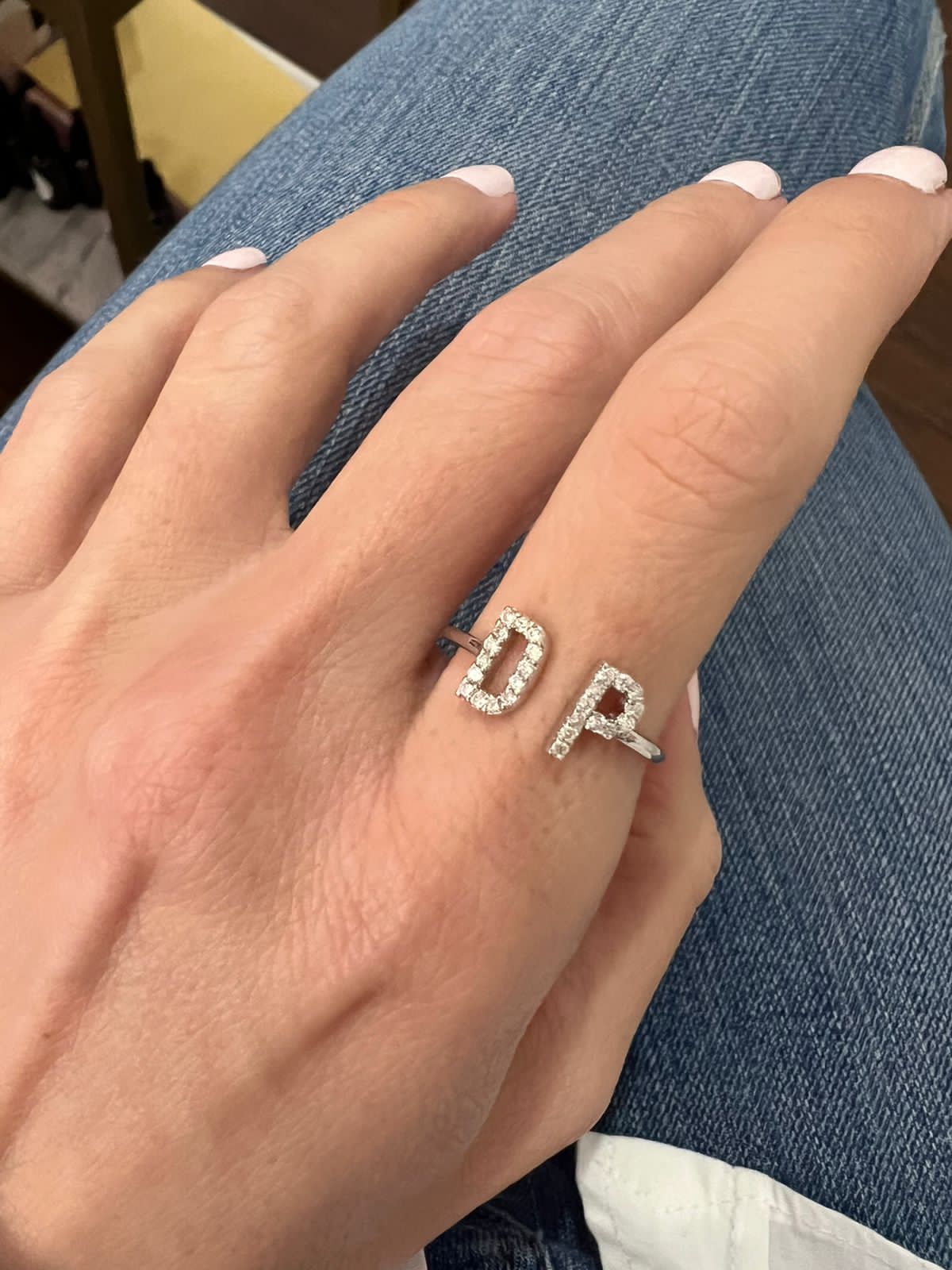 Double Letter Ring – Daniela Califa